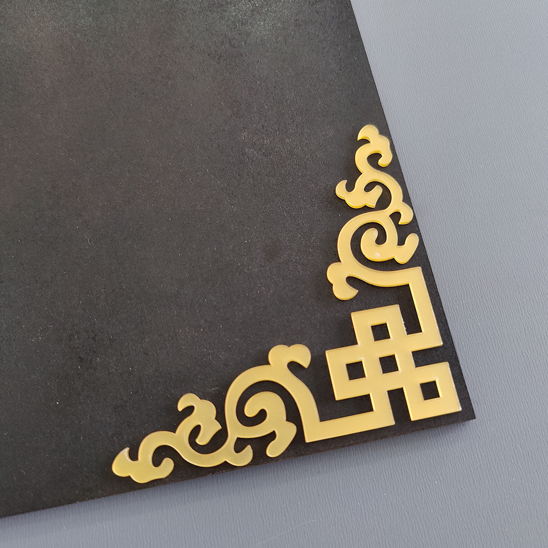 Acrylic Corner Cutout (Design-03)