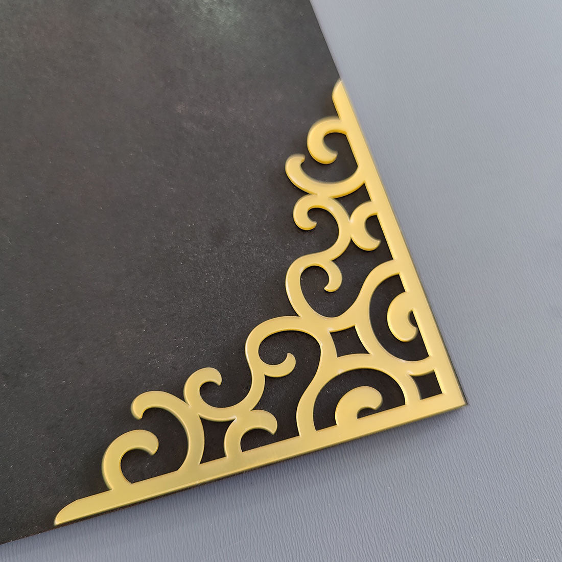 Acrylic Corner Cutout (Design-02)