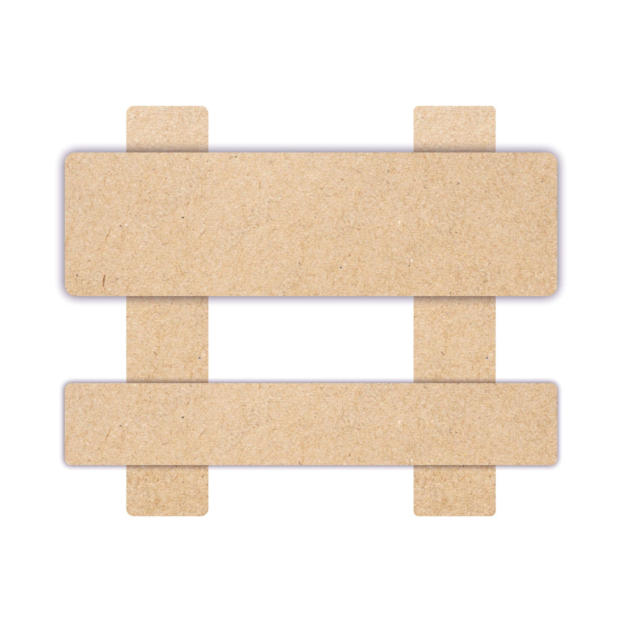 DIY MDF Name plate Base