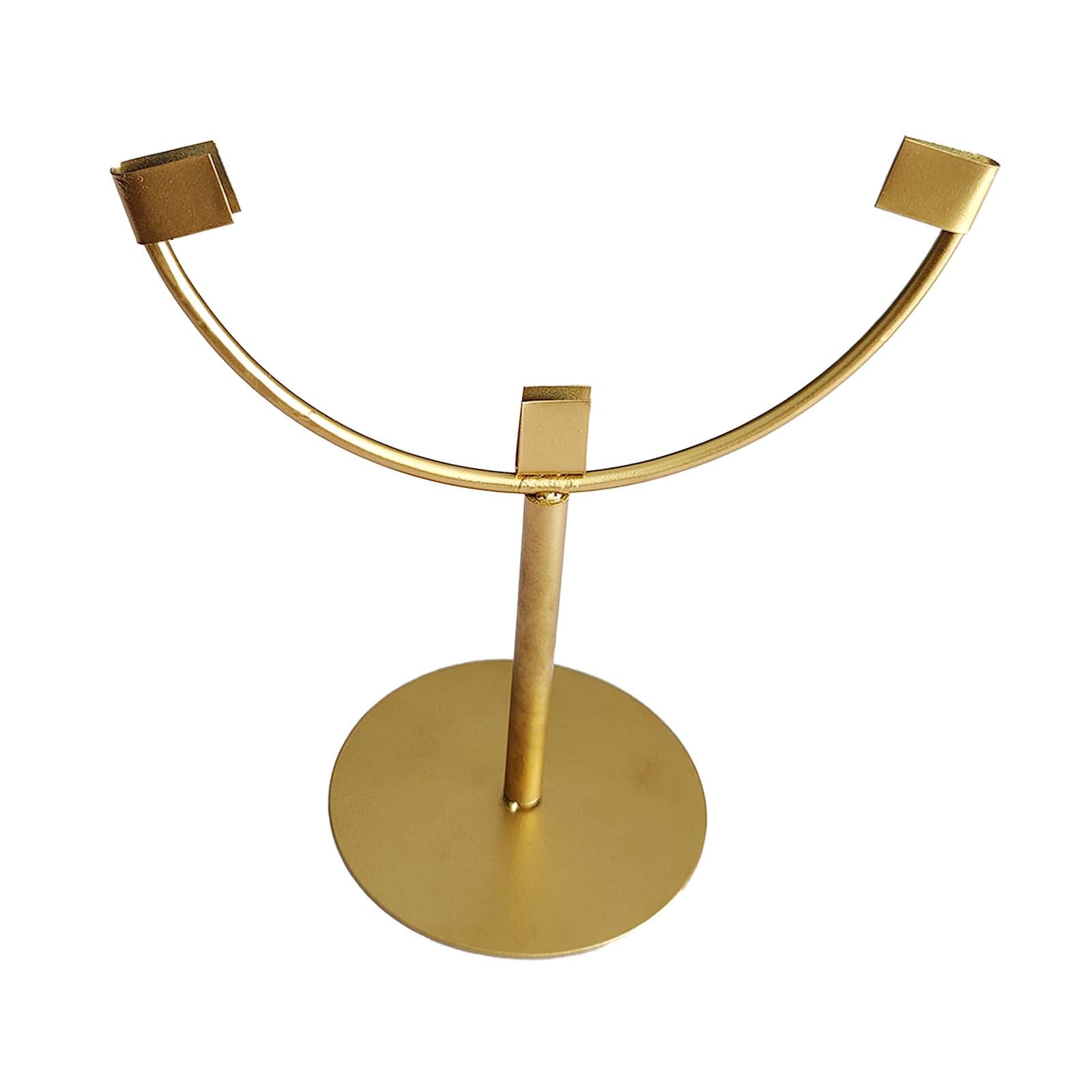 Metal Clock Stand With MDF