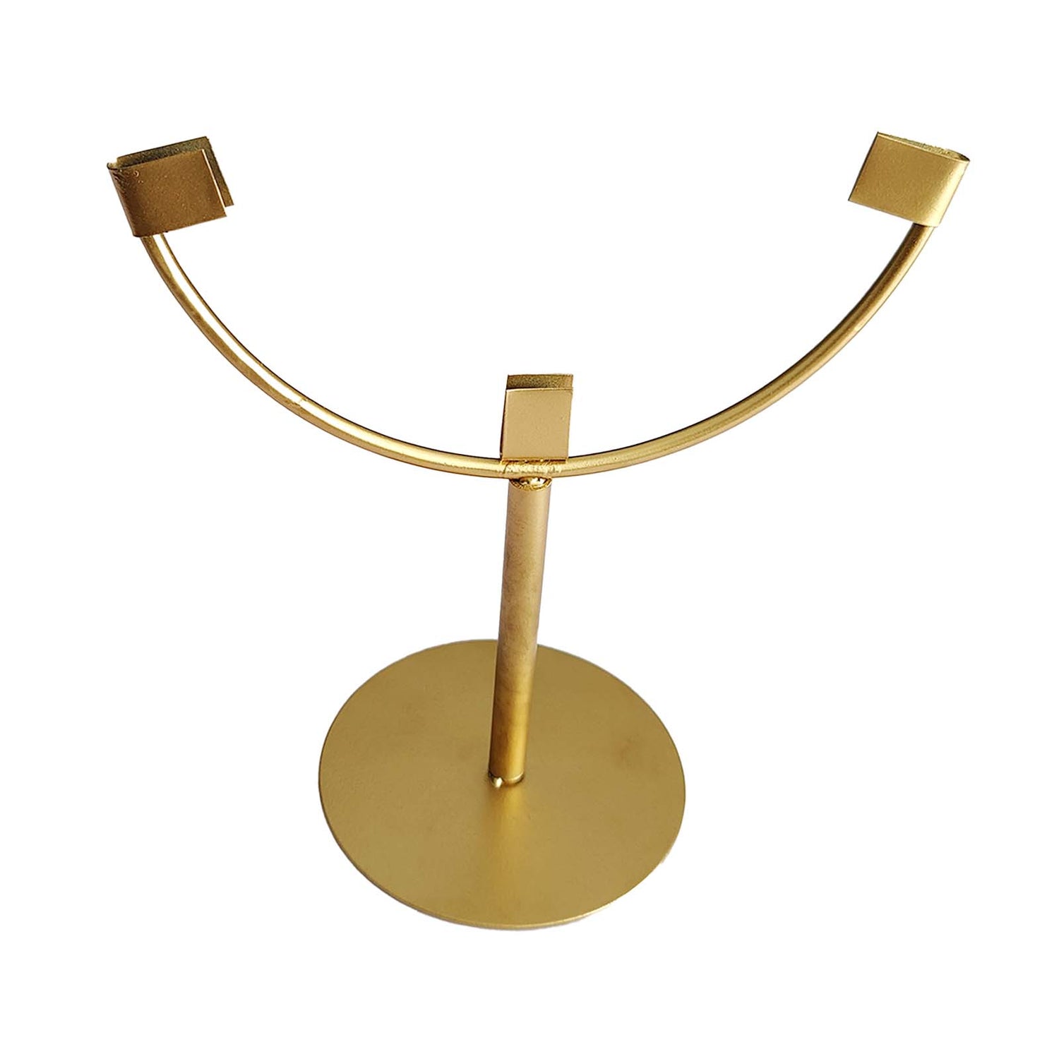 Metal Clock Stand With MDF