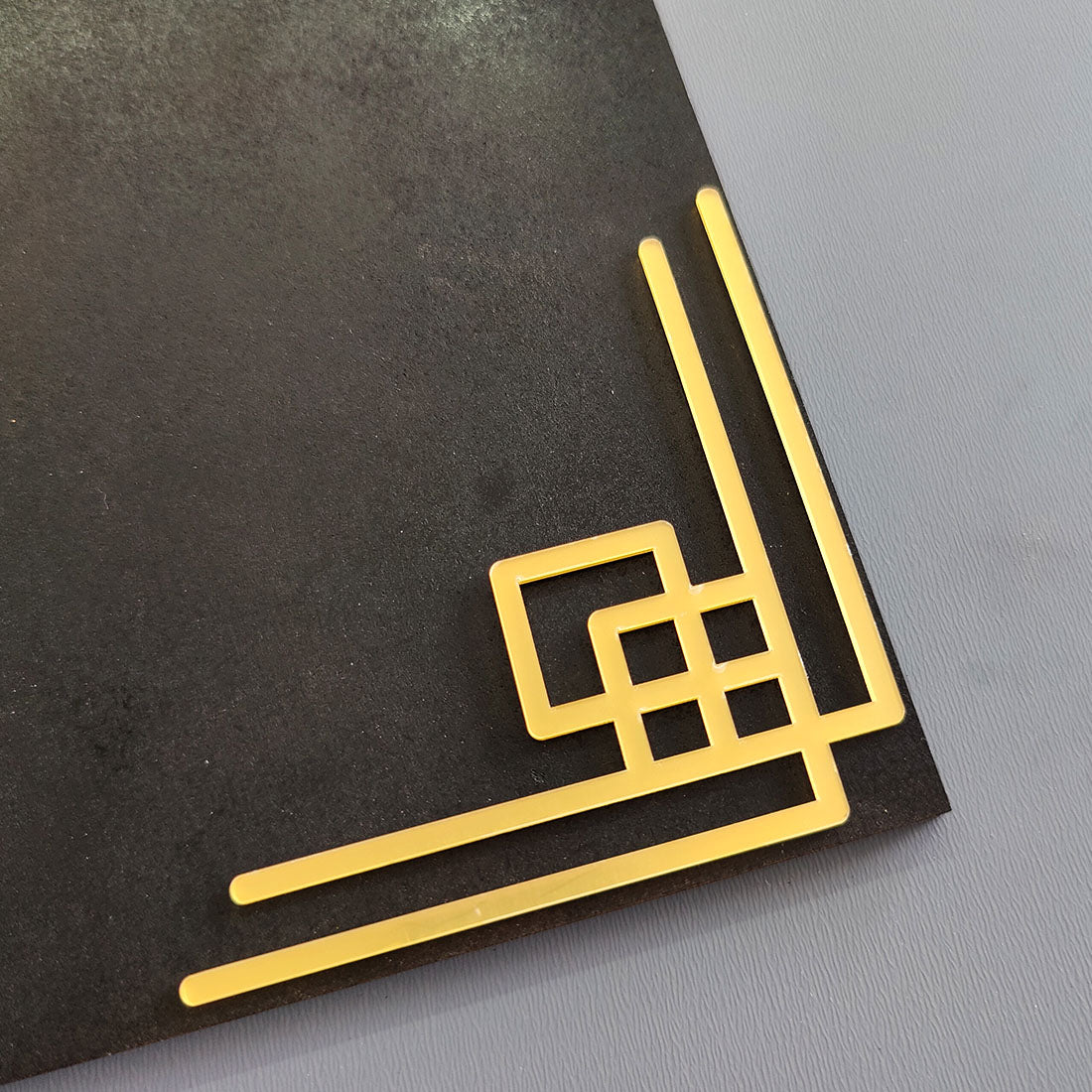 Acrylic Corner Cutout (Design-05)