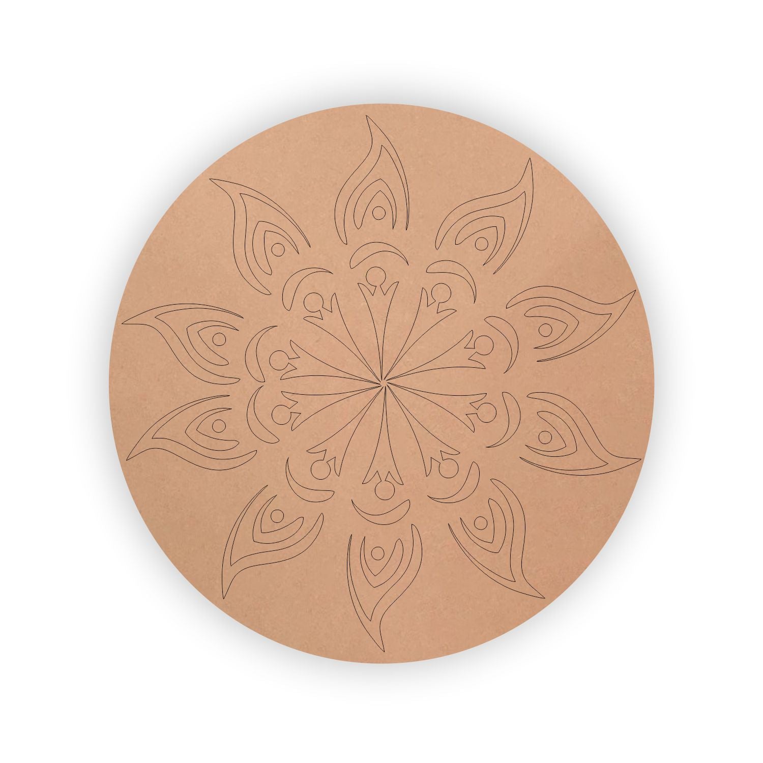 Pre Marked MDF Mandala (code -03)