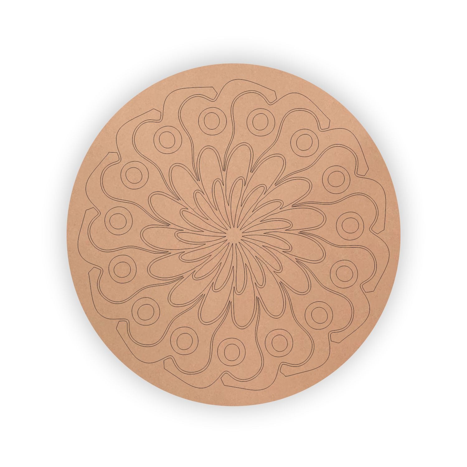 Pre Marked MDF Mandala (code -04)