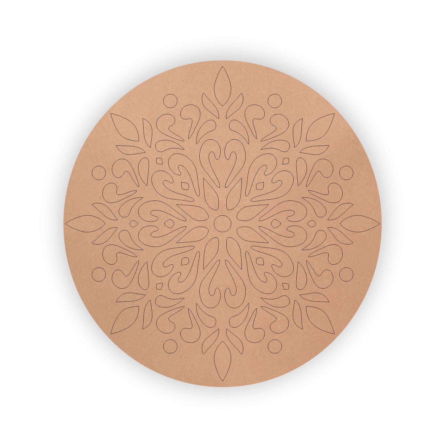 Pre Marked MDF Mandala (code -01)