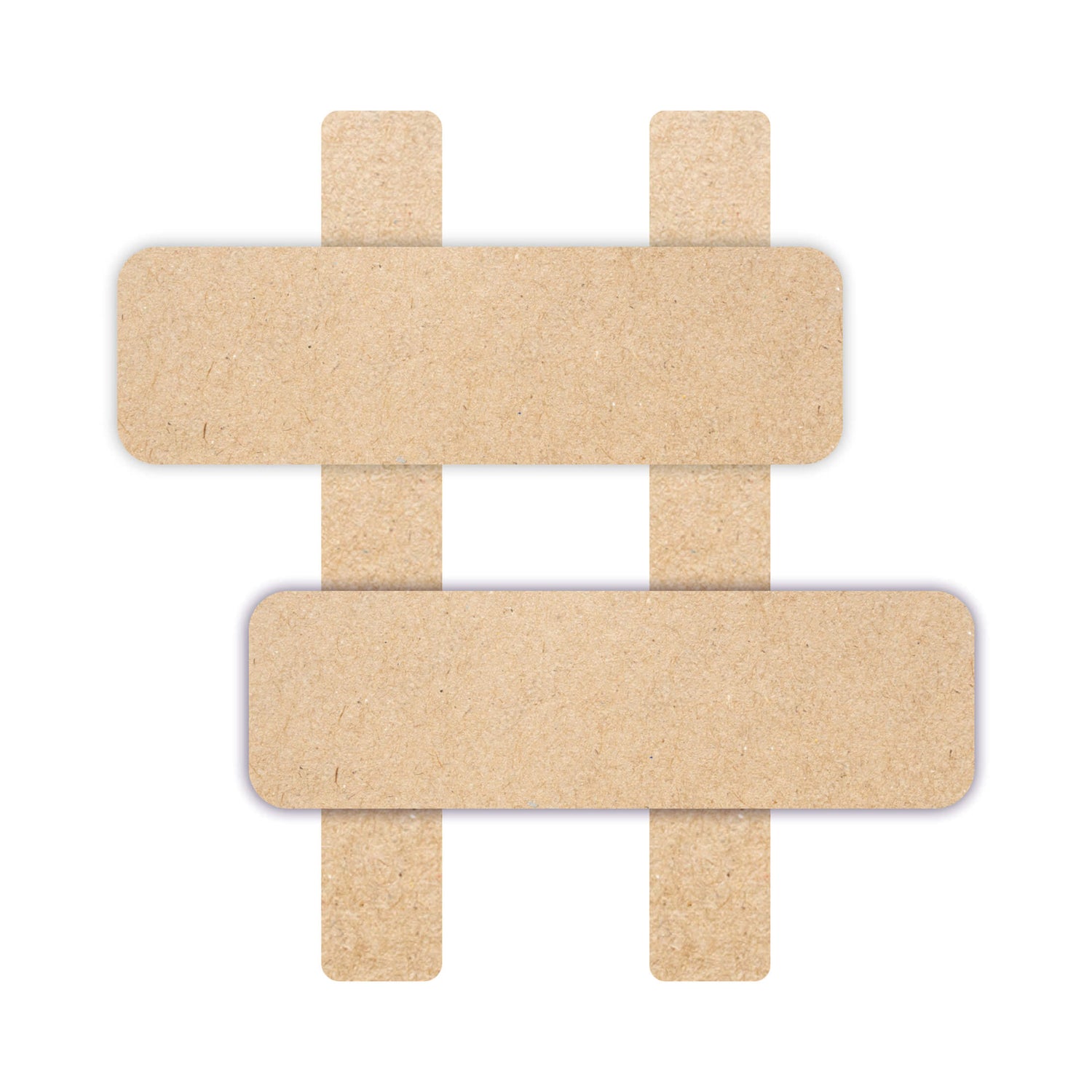 DIY MDF Name plate Base