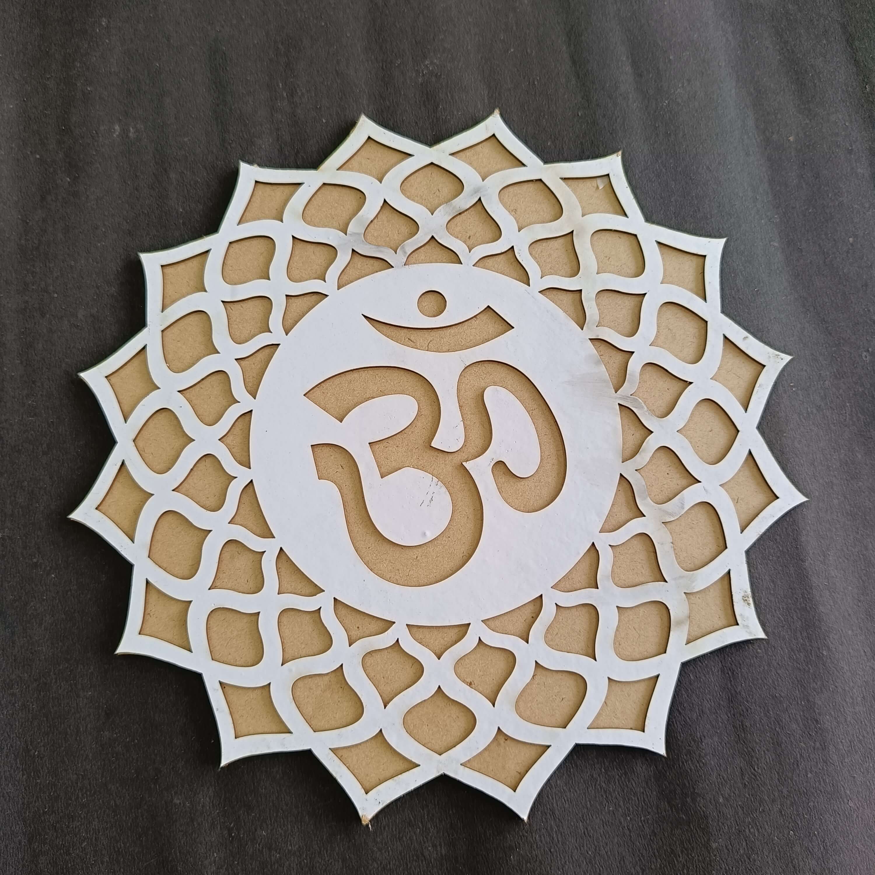 MDF Rangoli Base-13
