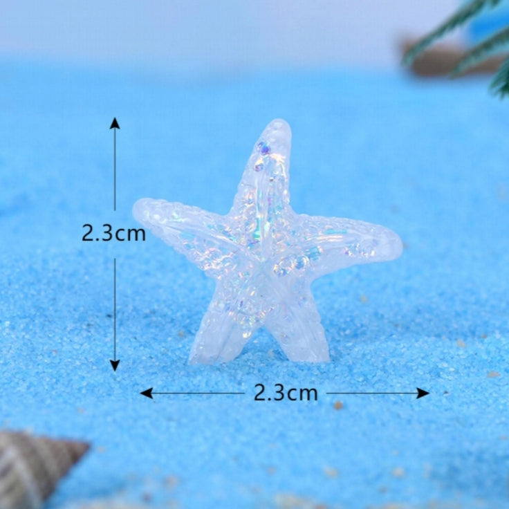 White Crystal Starfish