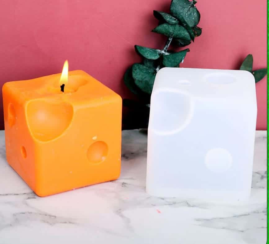 Cheese Cube Candle Mold [Imported]